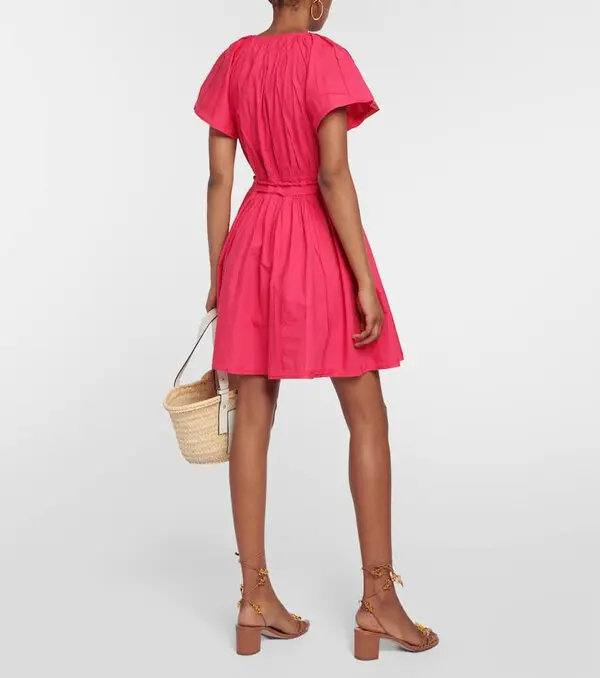 Ulla Johnson Jessa Cotton Poplin Minidress
