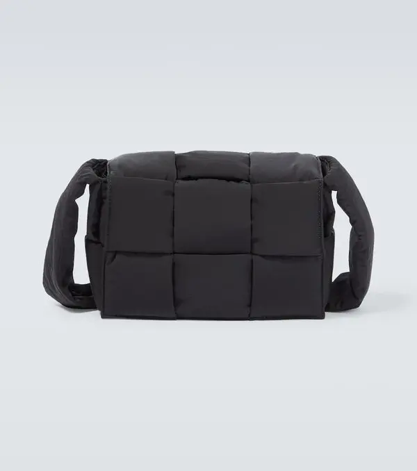 Bottega Veneta Padded Tech Cassette Small Shoulder Bag - Black