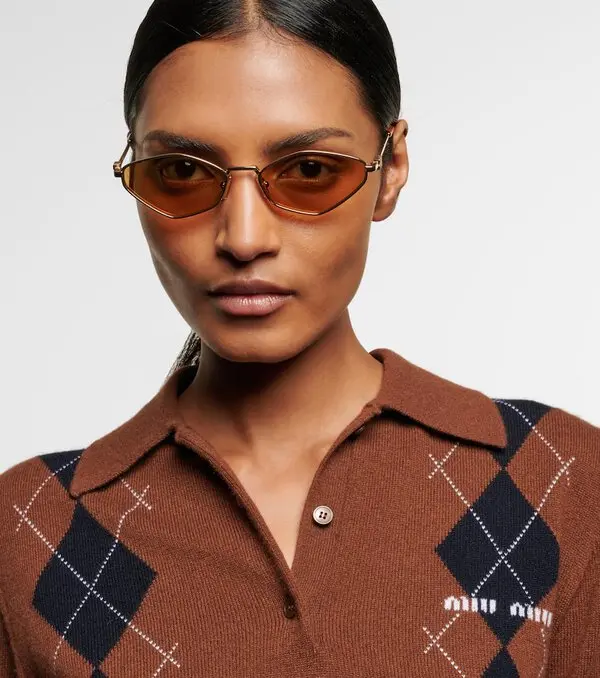 Miu Miu Miu Regard Acetate Sunglasses