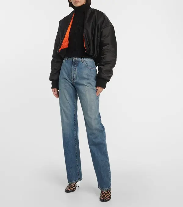 Alaïa Oversized Bomber Jacket