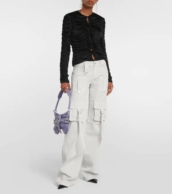Blumarine Low-rise Cargo Pants