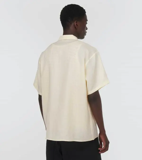 Commas Oversized Linen Shirt