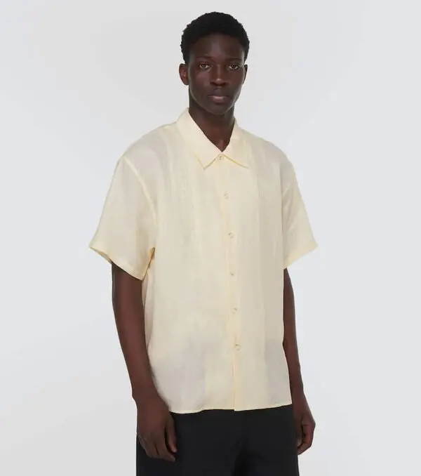Commas Oversized Linen Shirt