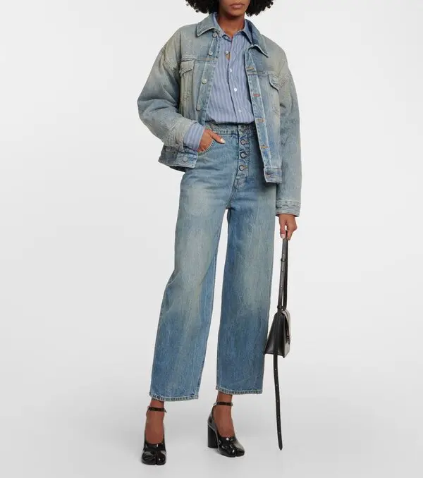MAISON MARGIELA Padded Denim Jacket