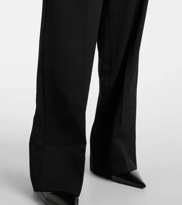 Stella McCartney Wool Wide-leg Trousers