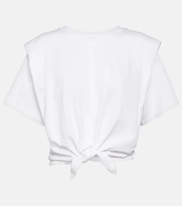 Isabel Marant Étoile Zelikia Cotton Jersey T-shirt - White