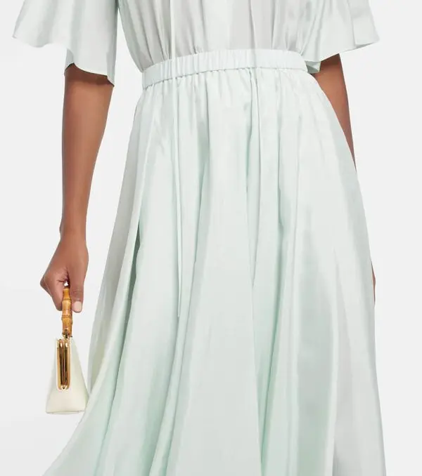 JOSEPH Smithfield Silk Midi Skirt