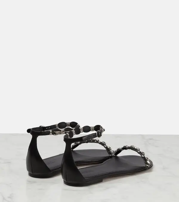 Isabel Marant Étoile Embellished Leather Sandals