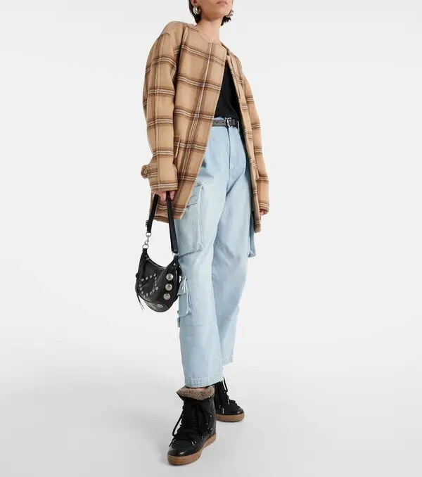 Isabel Marant Étoile Nowles Leather Ankle Boots
