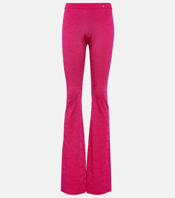Versace La Greca Flared Pants