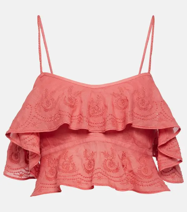Isabel Marant Étoile Eliani Ruffled Top