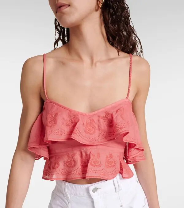 Isabel Marant Étoile Eliani Ruffled Top