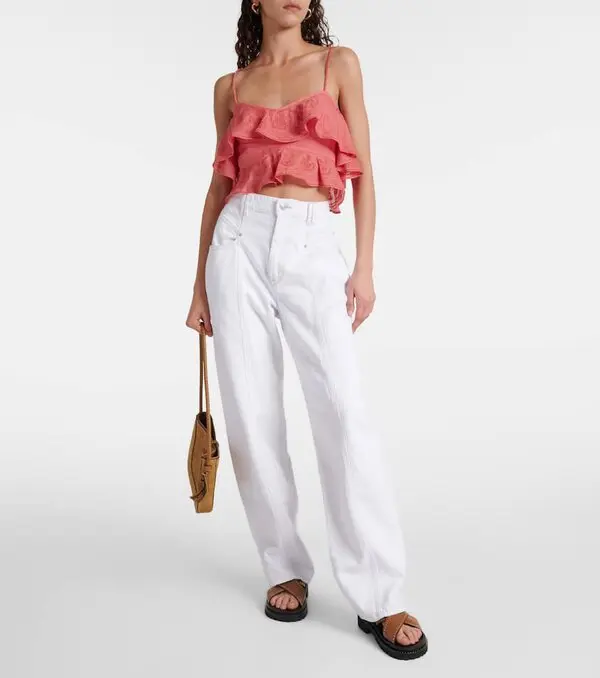 Isabel Marant Étoile Eliani Ruffled Top