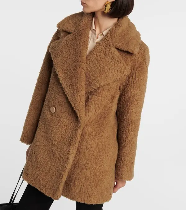 JOSEPH Camel And Silk Coat