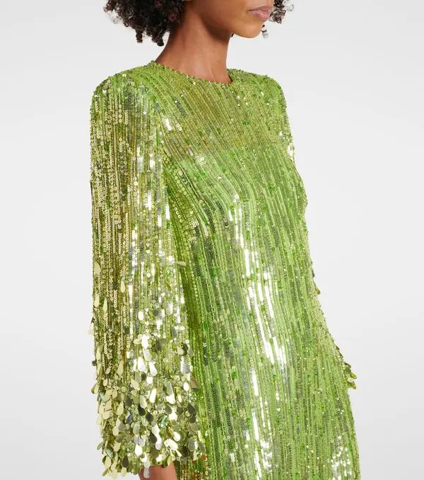 Jenny Packham Nymph Sequined Gown