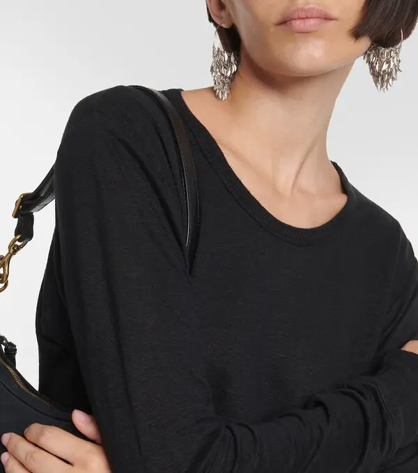 MARANT ETOILE Zeline Linen Top