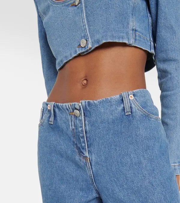 Magda Butrym Low-rise Wide-leg Jeans
