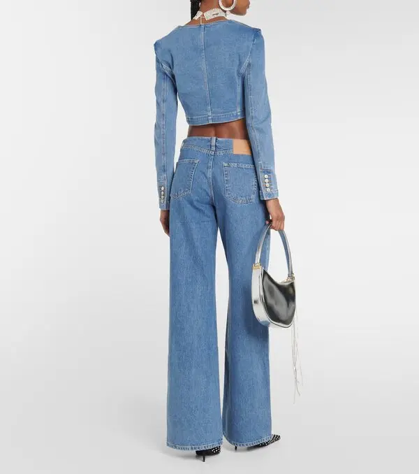Magda Butrym Low-rise Wide-leg Jeans