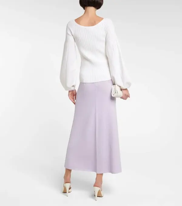 Dorothee Schumacher Wool-blend Ribbed Sweater