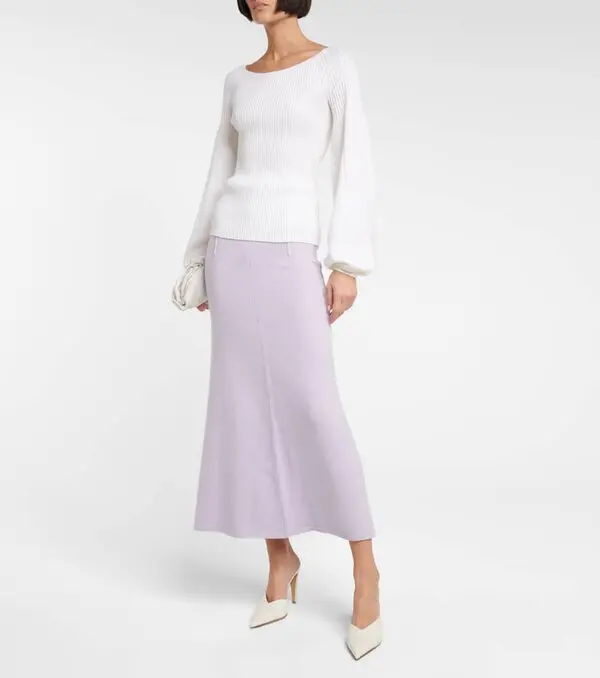 Dorothee Schumacher Wool-blend Ribbed Sweater