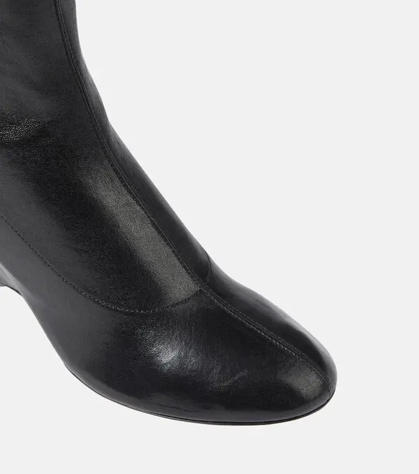 Khaite Apollo Wedge Ankle Boots