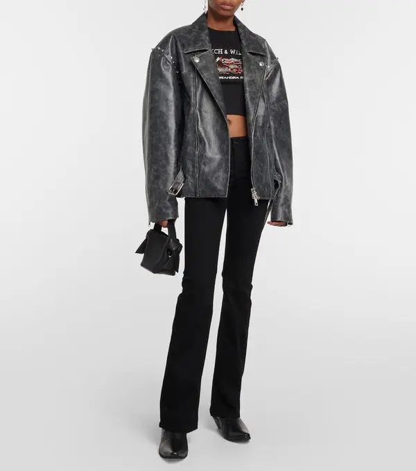 Ag Low-rise Flared Jeans
