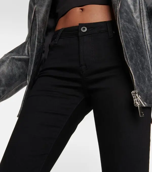 Ag Low-rise Flared Jeans