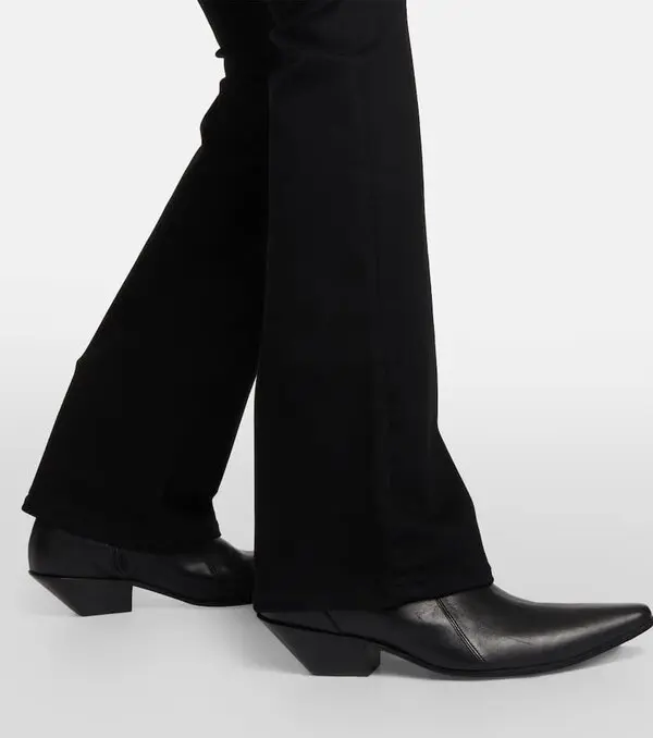 Ag Low-rise Flared Jeans