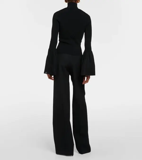 Altuzarra Ruffled Turtleneck Top