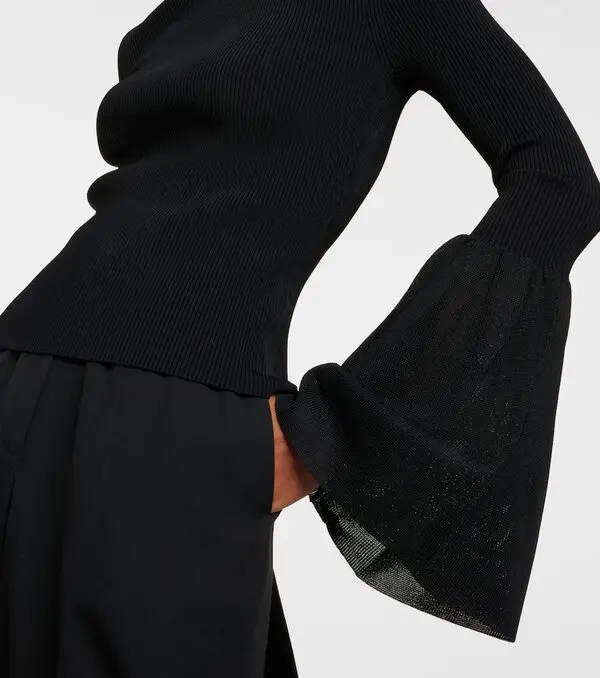 Altuzarra Ruffled Turtleneck Top