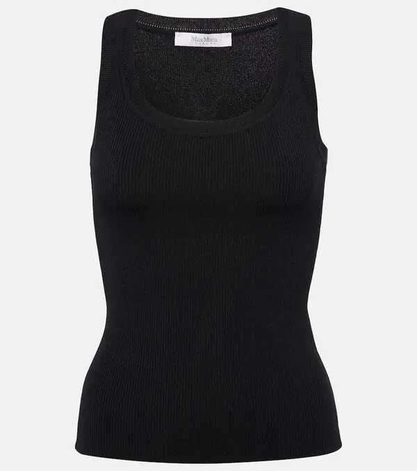 Max Mara Ribbed-knit Tank Top