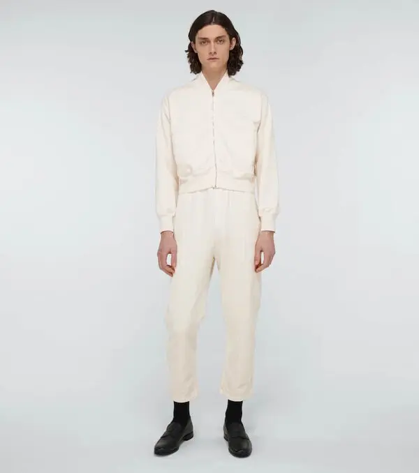 Prada Garment-dyed Cotton Sweatpants