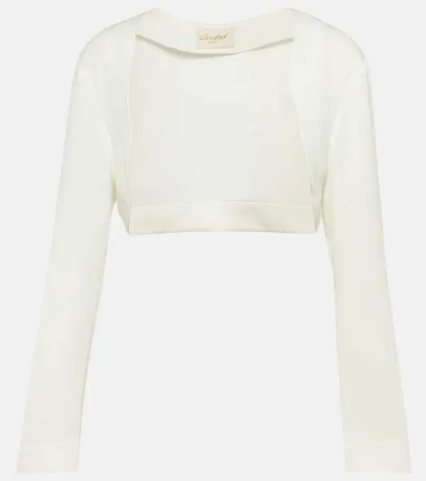 Rixo Bridal Tahlia Shrug - White