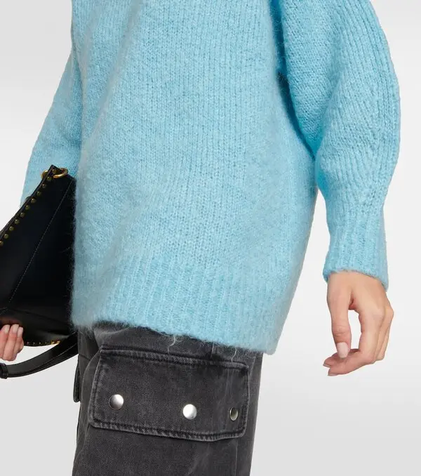 Isabel Marant Étoile Idol Mohair-blend Mockneck Sweater