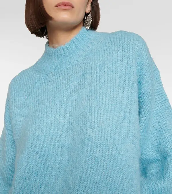 Isabel Marant Étoile Idol Mohair-blend Mockneck Sweater