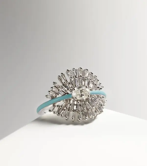 KAMYEN 18kt White Gold And Diamond Ring