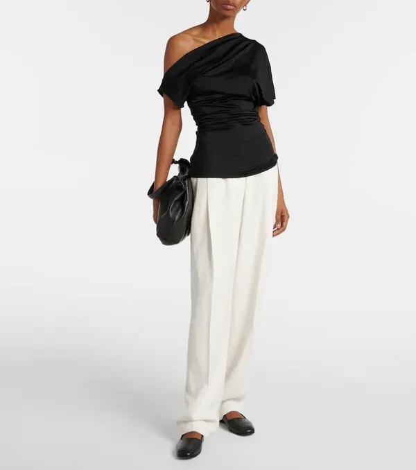 Tove Edel Draped Top - Black