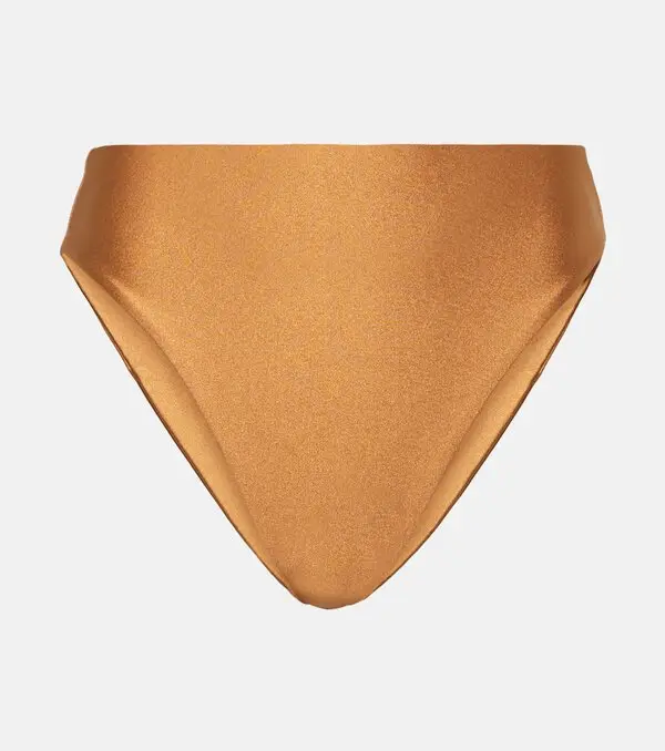 Jade Swim Incline Bikini Bottom - Brown
