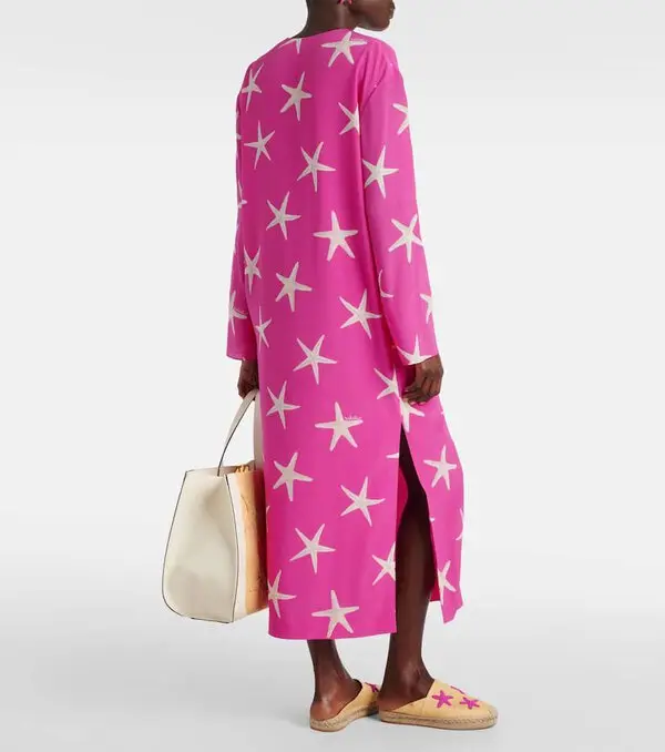 Valentino Garavani Printed Silk Kaftan