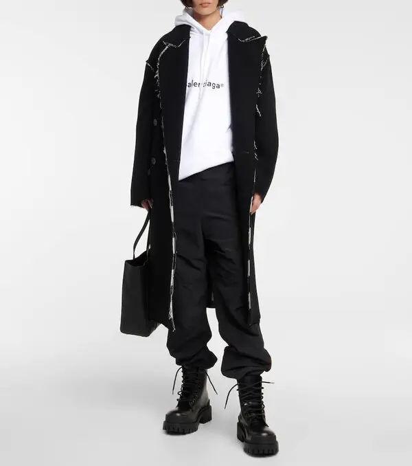 Balenciaga Strike Leather Ankle Boots