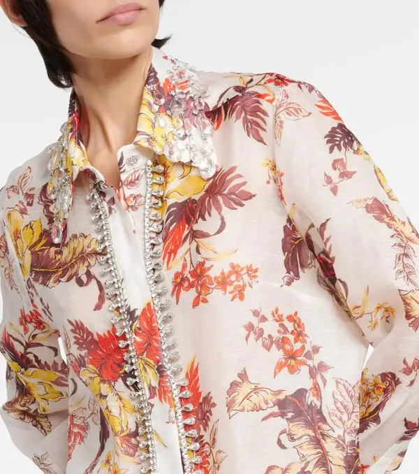 Zimmermann Matchmaker Printed Shirt