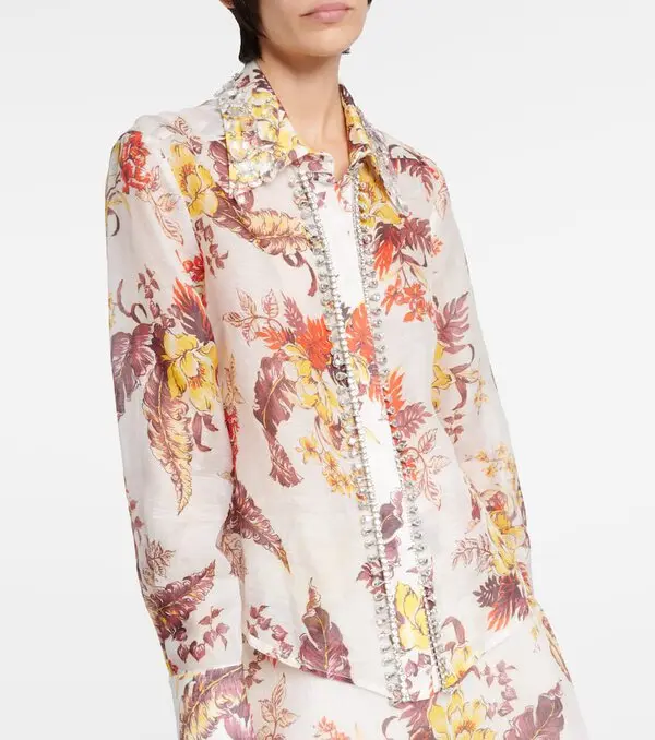 Zimmermann Matchmaker Printed Shirt