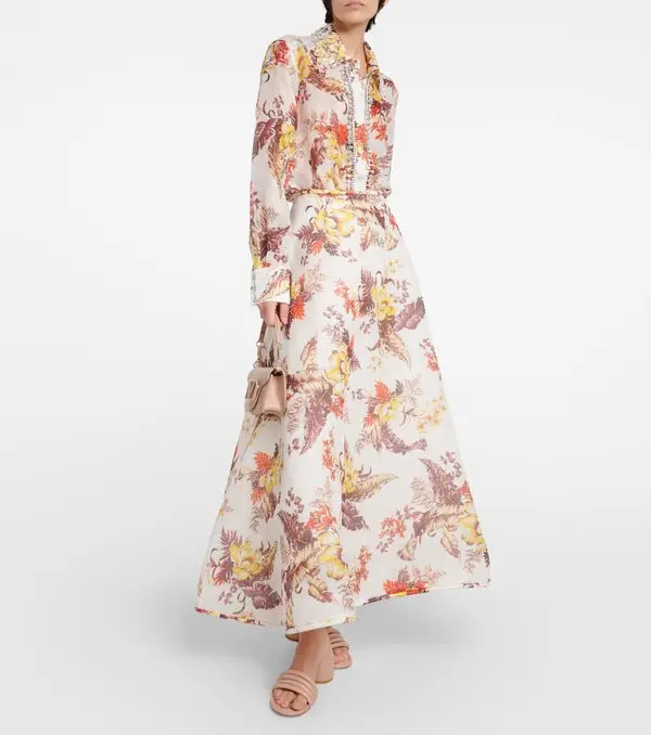 Zimmermann Matchmaker Printed Shirt