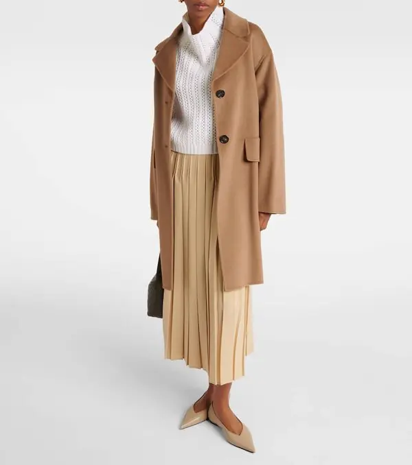 Max Mara Hodeida Wool And Cashmere Sweater - Beige