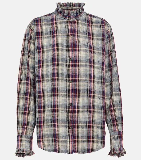 MARANT ETOILE Saoli Checked Shirt