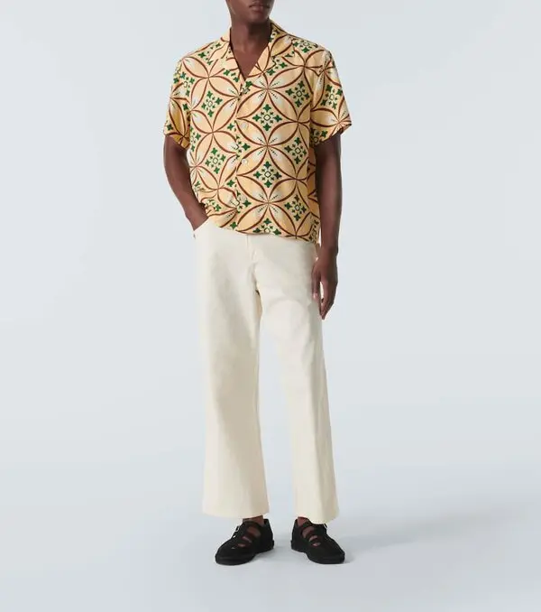 BODE Greer Printed Bowling Shirt