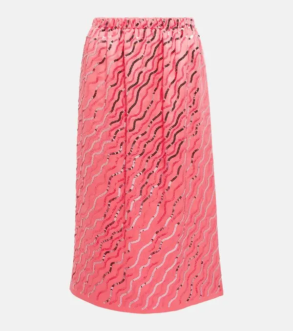 Marni Sequined Midi Skirt