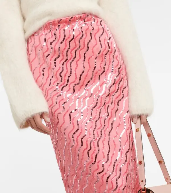 Marni Sequined Midi Skirt
