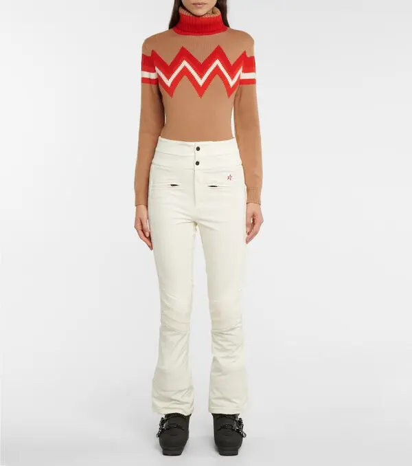 Perfect Moment Aurora High-rise Ski Pants - White