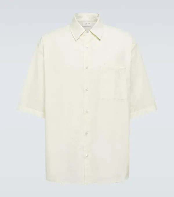 LEMAIRE Oversized Cotton-blend Shirt